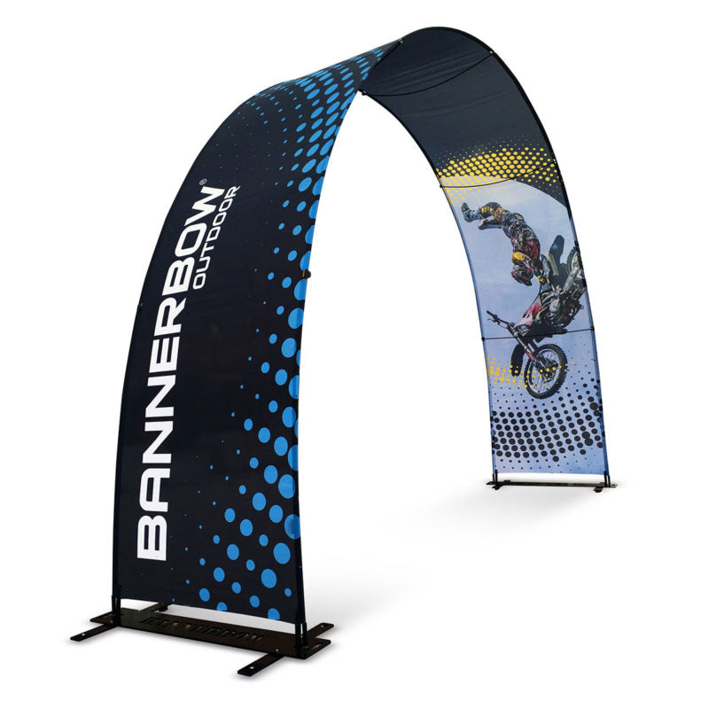 Bannerbow® Outdoor Event Arch | Custom-Printed Archway – Display Wizard