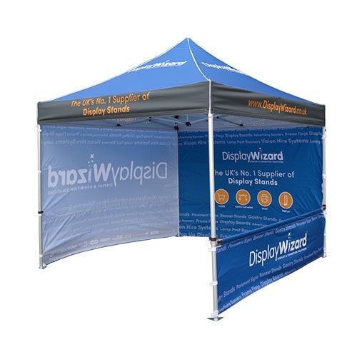 Custom Printed Pop Up Gazebo | Branded Pop Up Canopy – Display Wizard