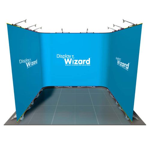 Twist - Modular Display Stands - 3m x 3m - Kit 5 | Display Wizard