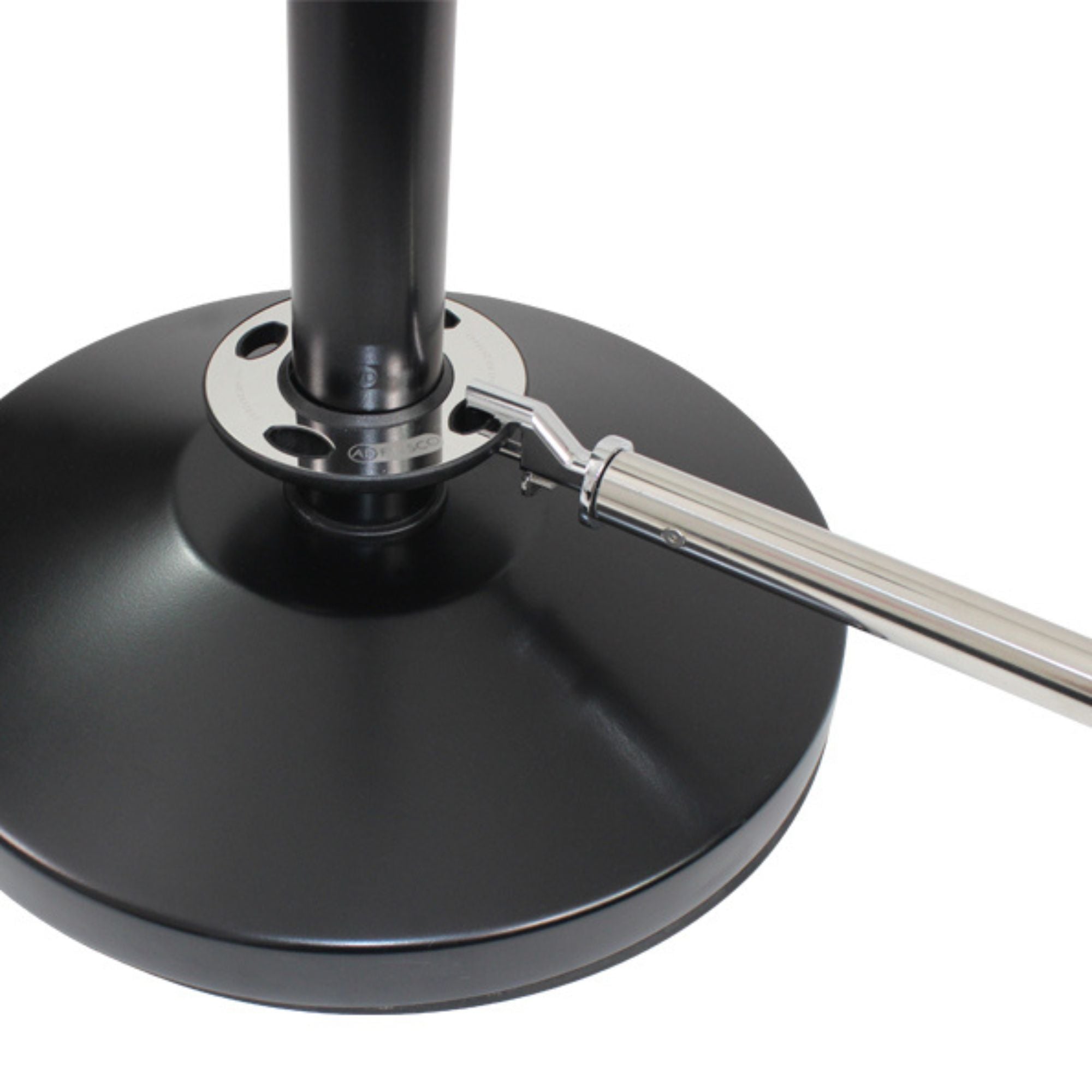 Premium Café Barrier Post | Stainless Steel Barrier Post with Base ...