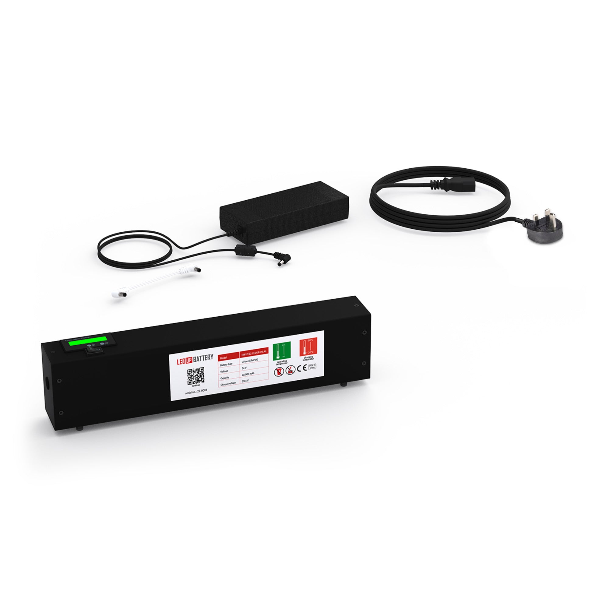 LEDUP 11Ah Battery – Display Wizard