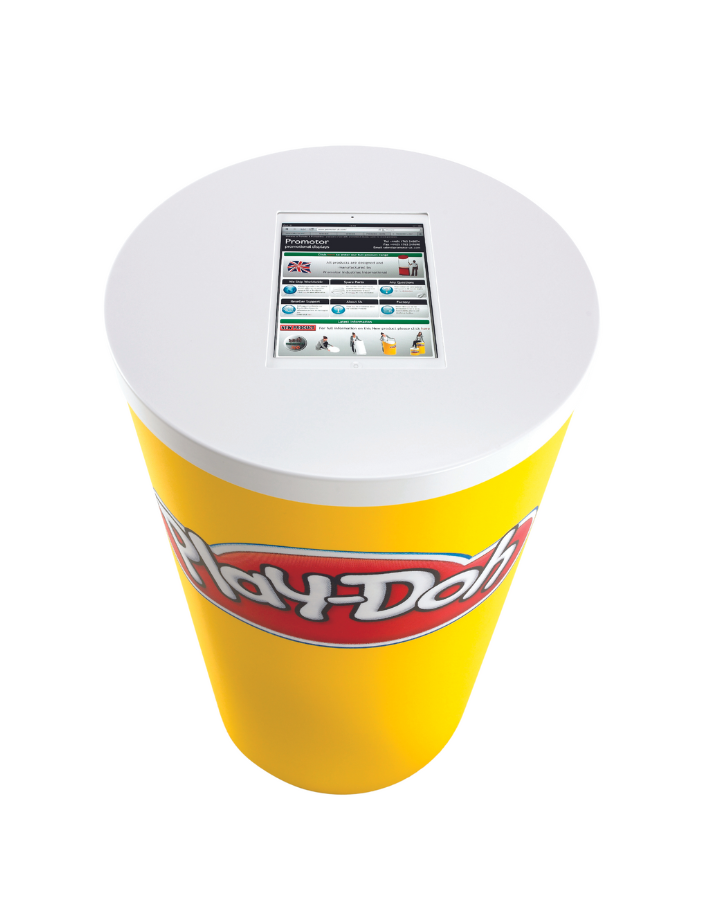 Swift 360 Display Plinth with iPad Display | Branded Plinths – Display ...