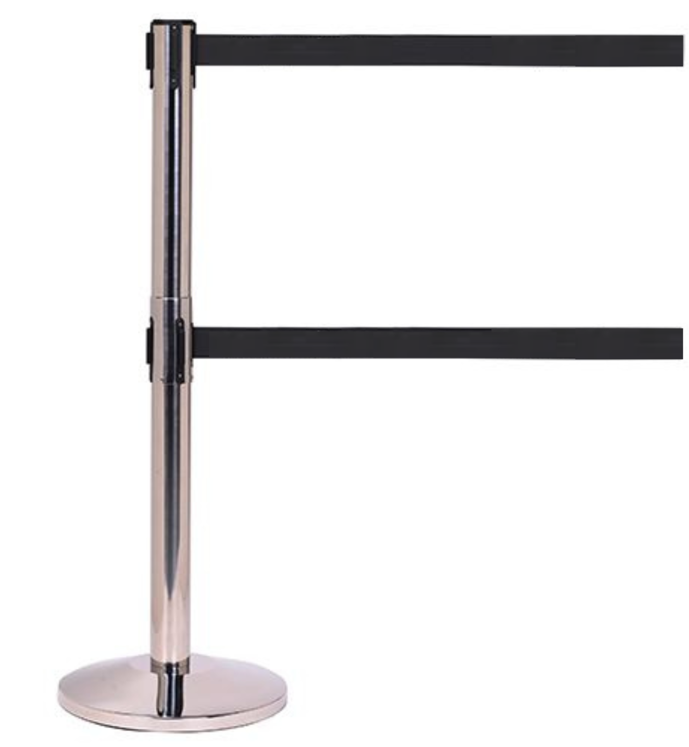 QueueMaster Twin Retractable Barriers | Twin Queue Barrier – Display Wizard