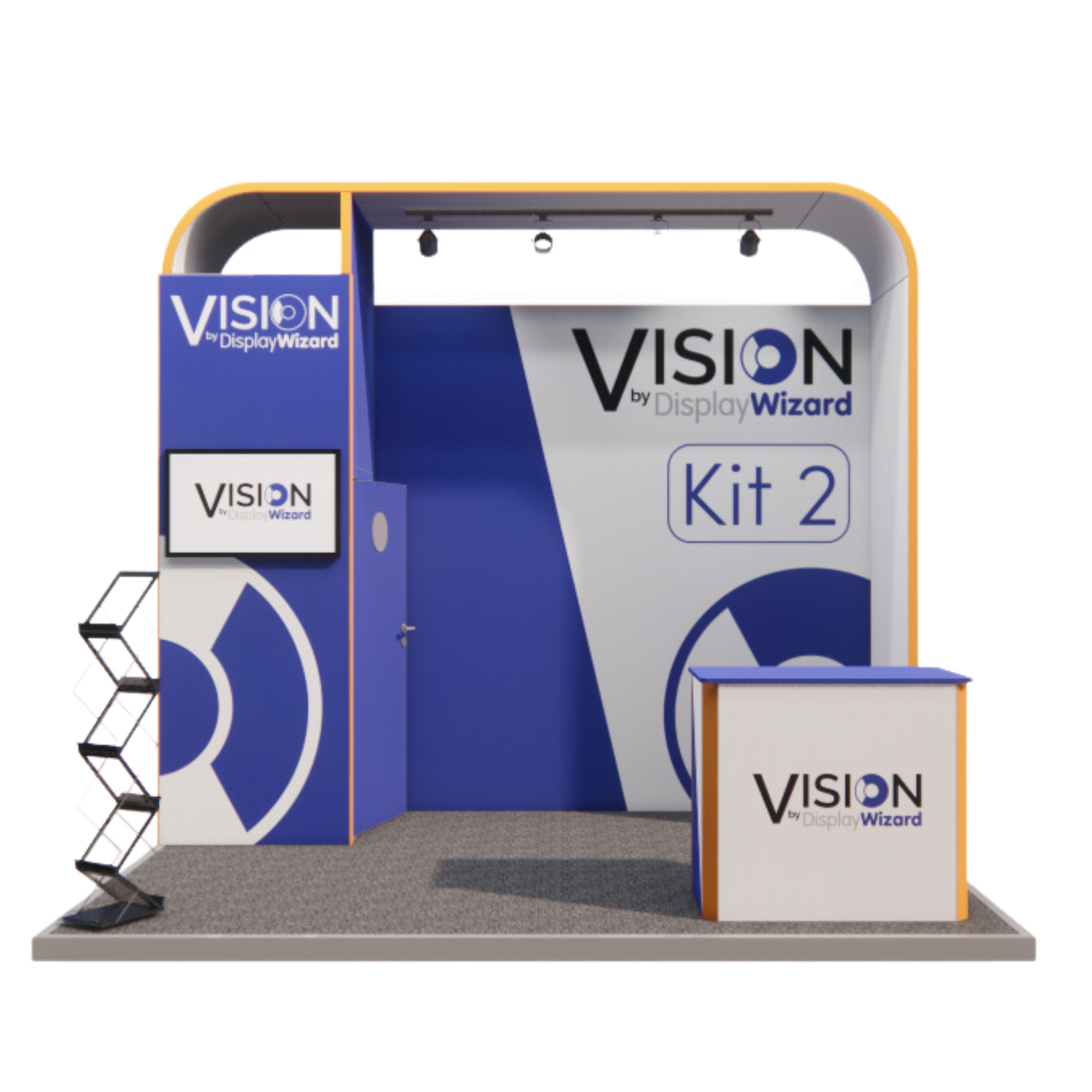Vision Exhibition System Kit 2 - To Hire – Display Wizard