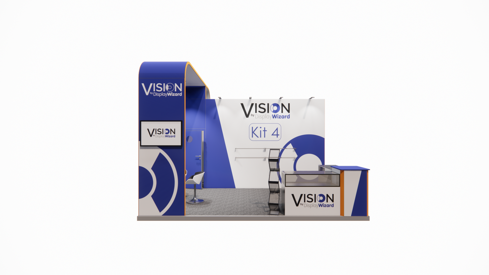 Vision Exhibition System Kit 4 - To Hire – Display Wizard
