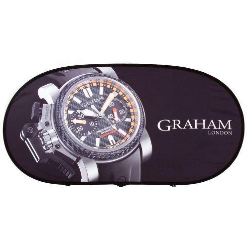 JetStream Oval Pop Out Banners | Golf Banner | Display Wizard