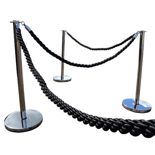 Q-Rope & Post Barrier Kit | Queue Rope Barrier Systems – Display Wizard