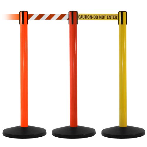 SafetyMaster High Visibility Retractable Safety Barriers – Display Wizard